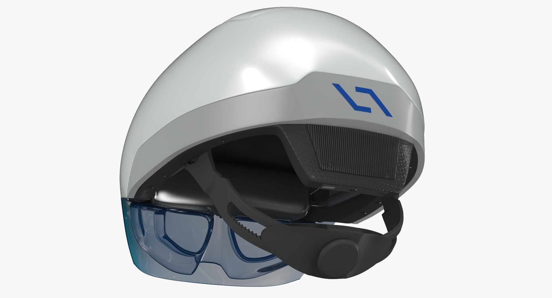 daqri smart helmet - 3d model