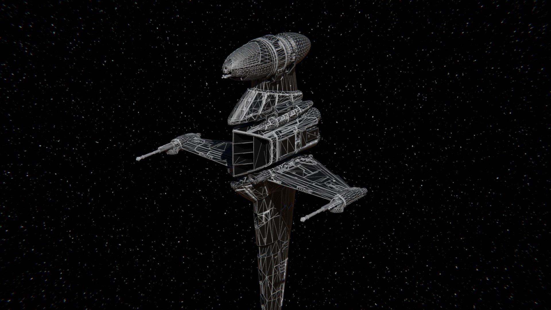 Star Wars B-Wing 3D Model - TurboSquid 2330311