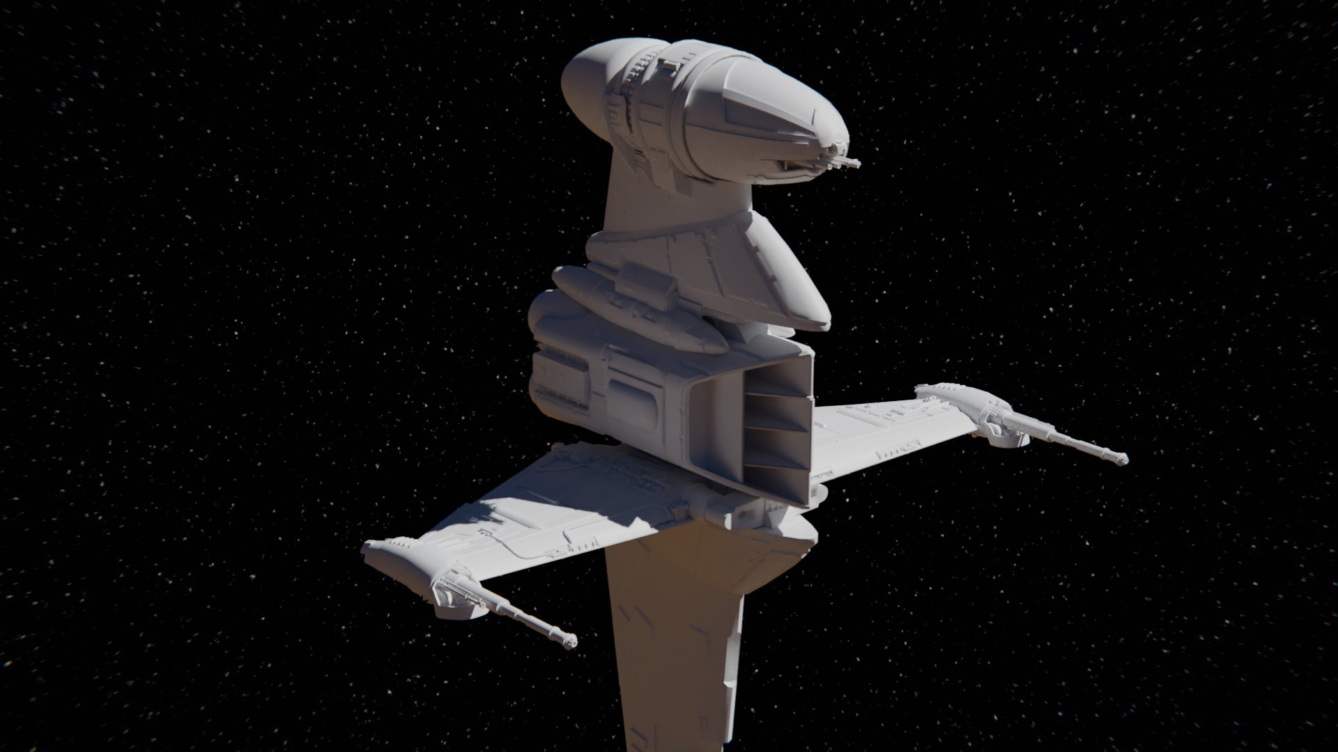 Star Wars B-Wing 3D Model - TurboSquid 2330311