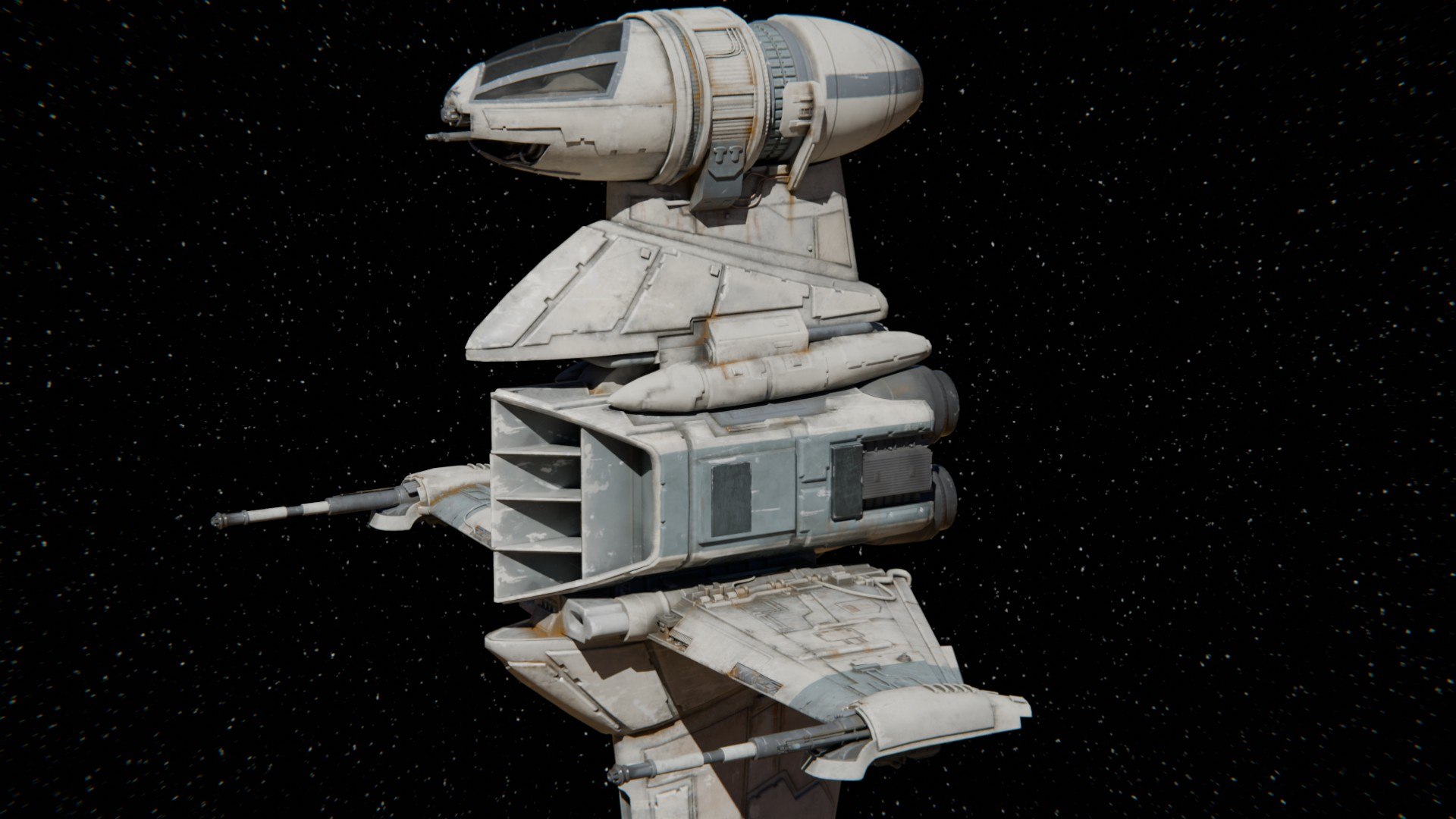 Star Wars B-Wing 3D Model - TurboSquid 2330311