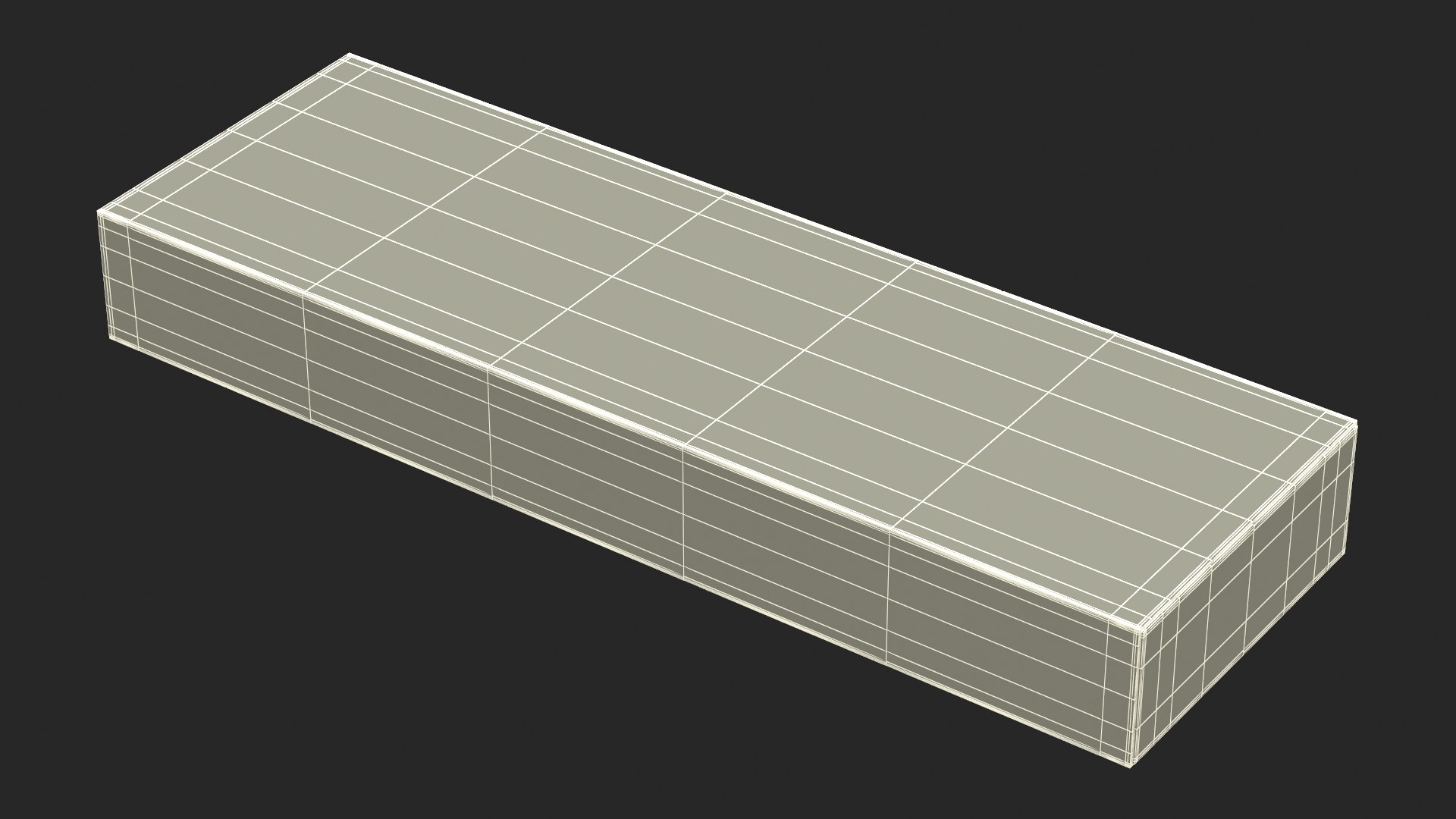 Candy Box Mockup Closed 3D model - TurboSquid 2068446