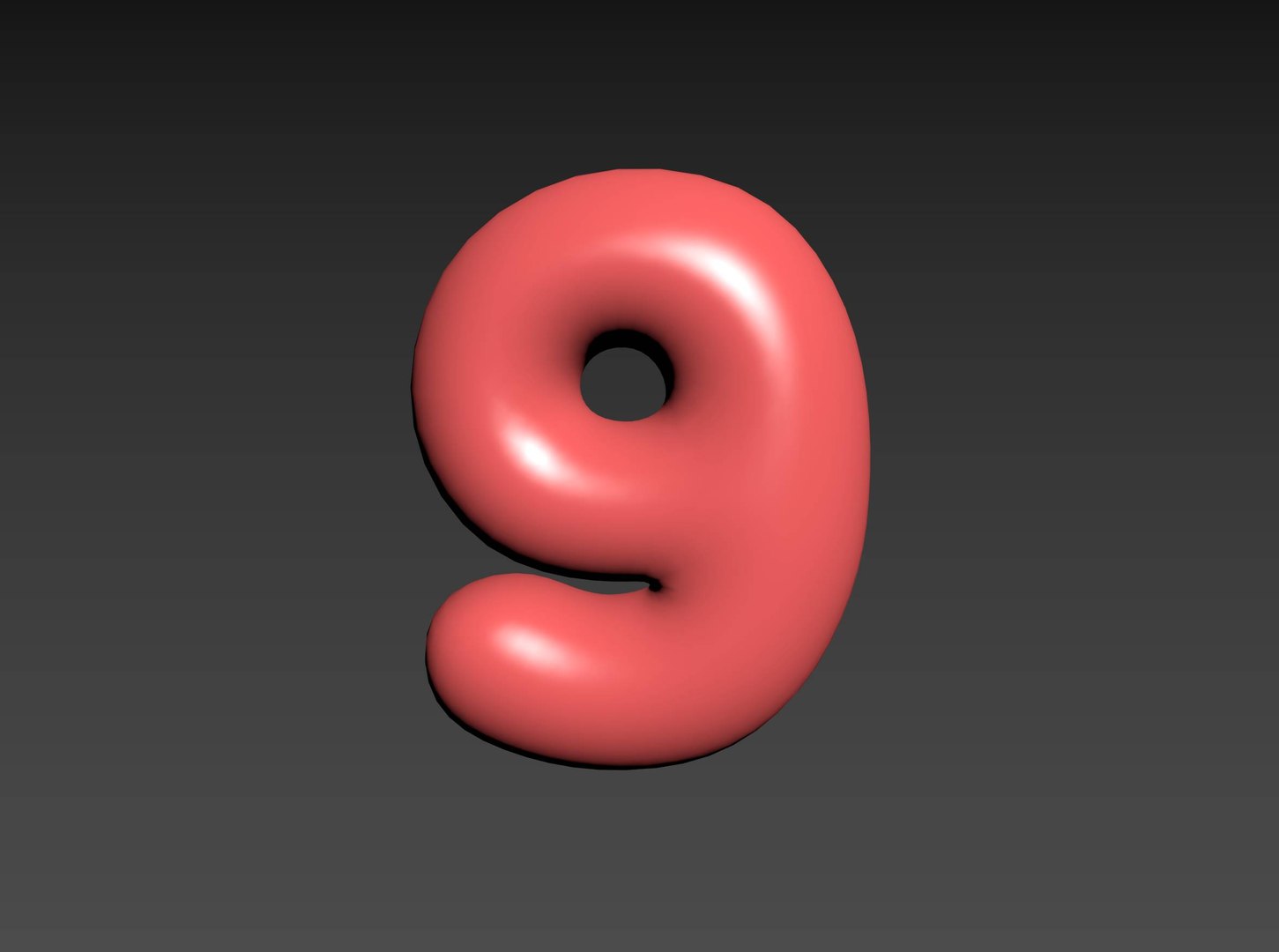 Number Nine 3D Model - TurboSquid 2305163
