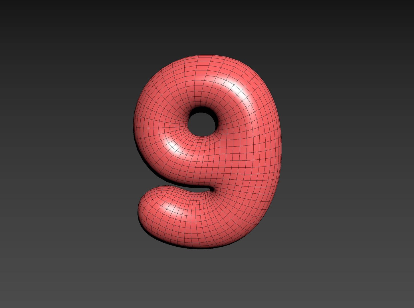 Number Nine 3D Model - TurboSquid 2305163