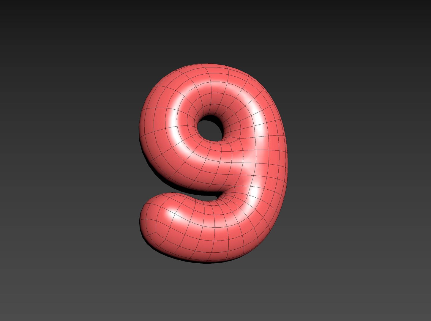 Number Nine 3D Model - TurboSquid 2305163