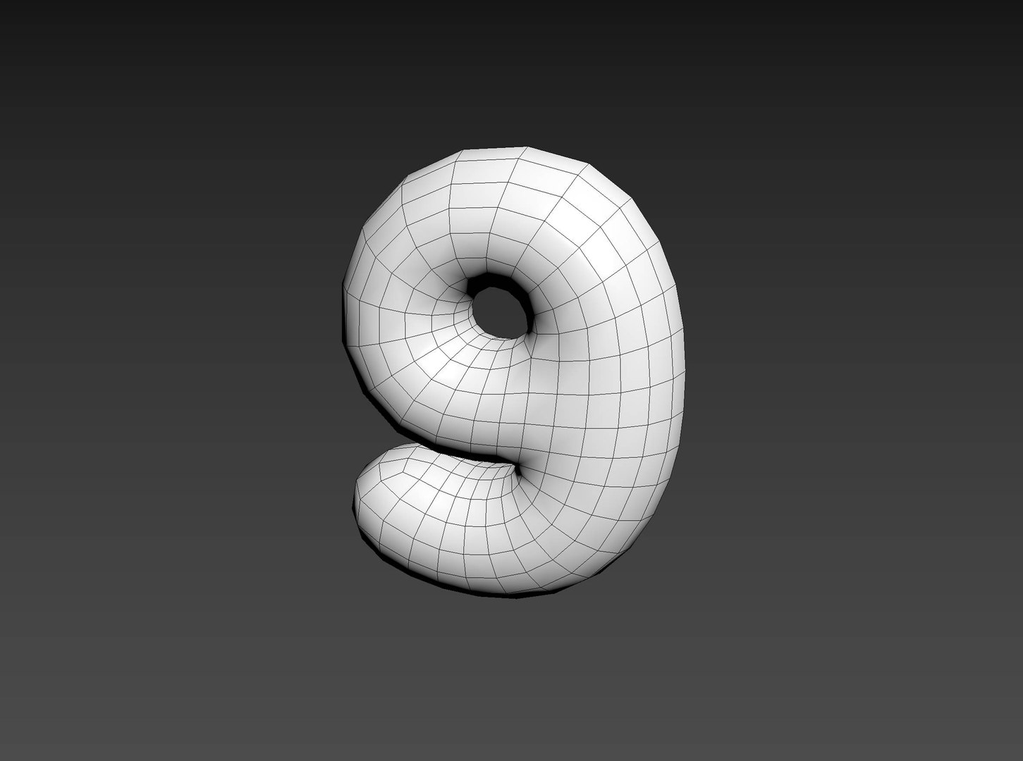 Number Nine 3D Model - TurboSquid 2305163