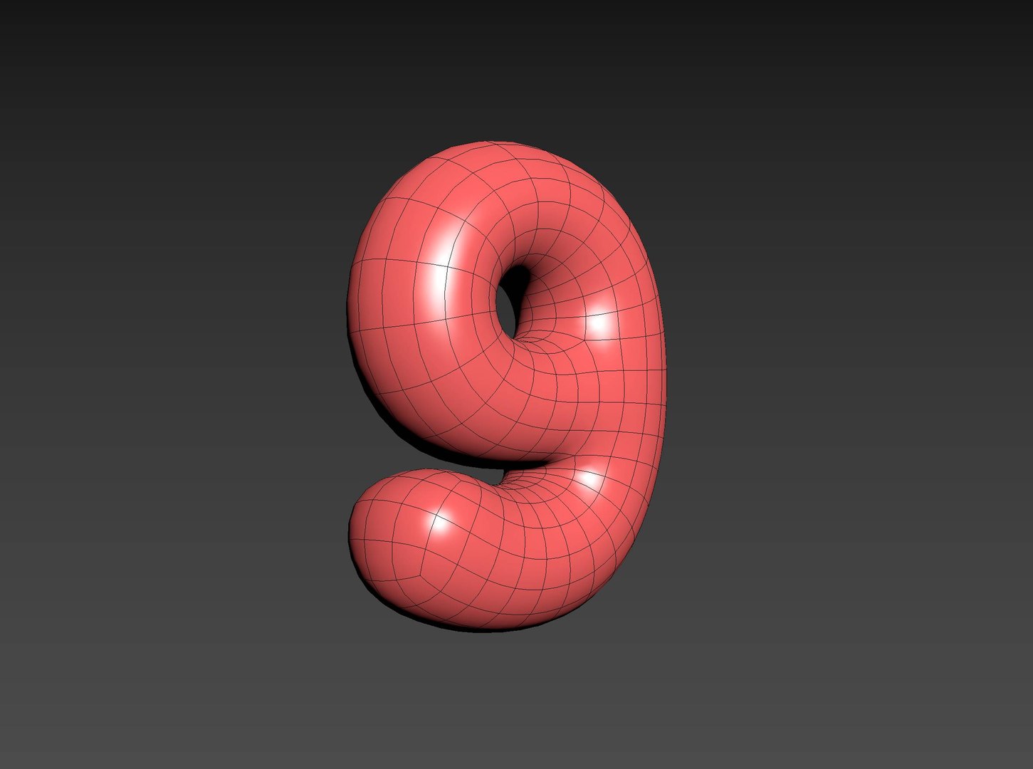 Number Nine 3D Model - TurboSquid 2305163