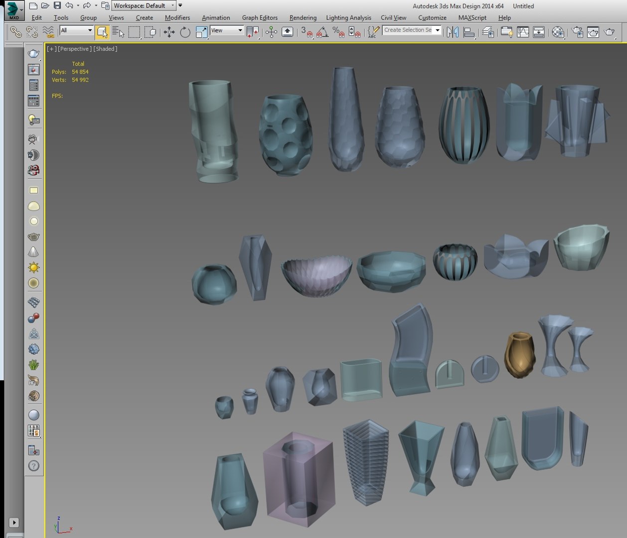 Max Moser Vases 33 Items