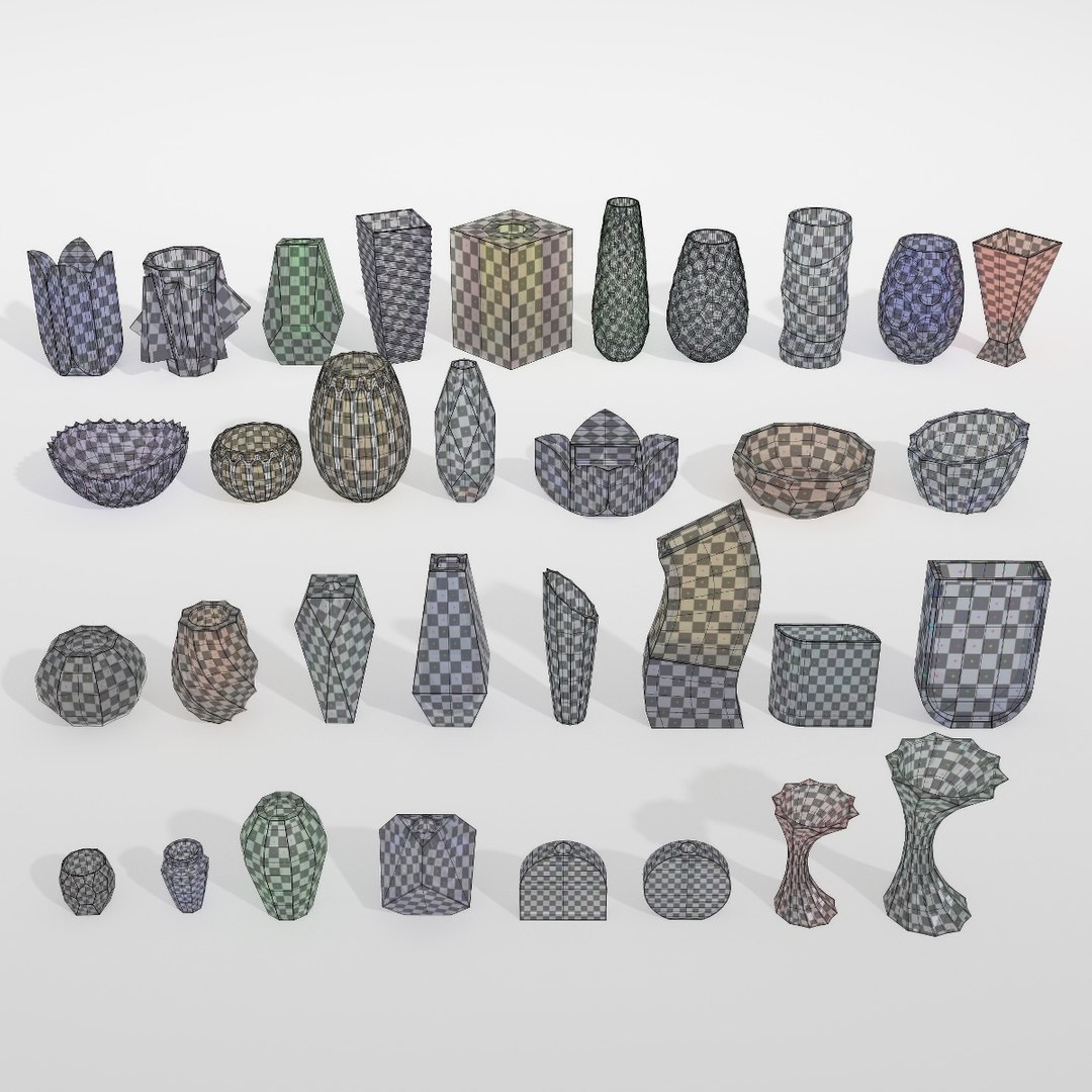 Max Moser Vases 33 Items