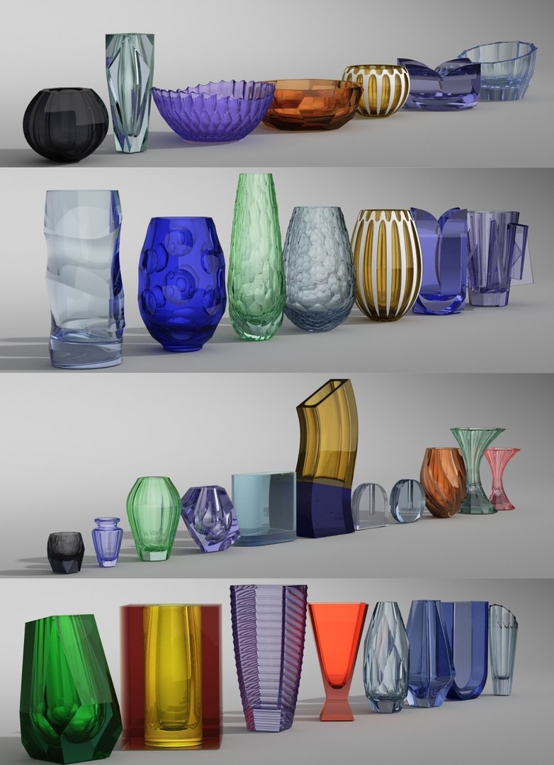 Max Moser Vases 33 Items