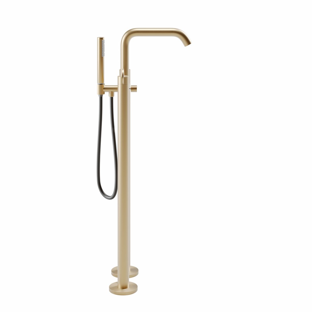 3D Model Limon Floor Mounted Bathtub Tap By AGAPE DESIGN - TurboSquid ...