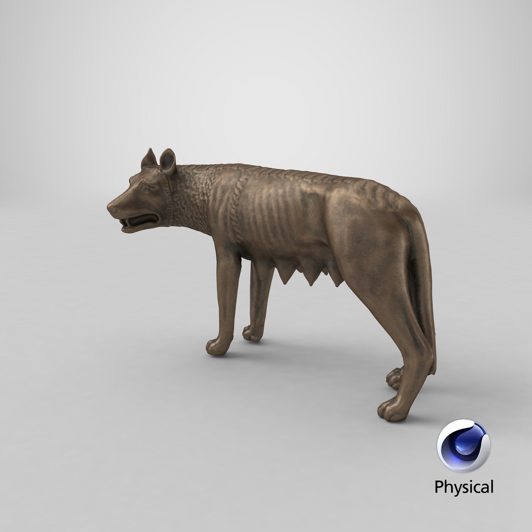 3D Capitoline Wolf - TurboSquid 1987097