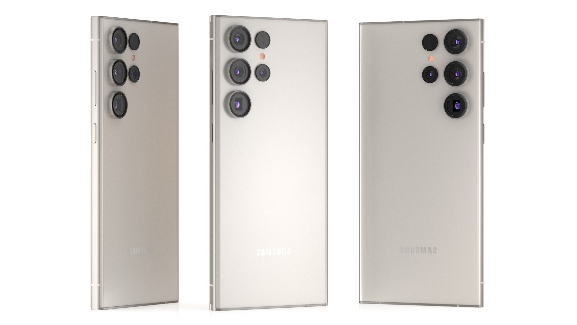 Samsung Galaxy S23 Ultra Cream Model - TurboSquid 2101769