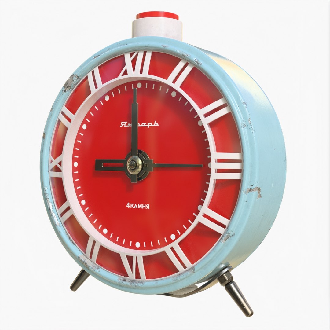 3D Clock 01 C Model - TurboSquid 1987216