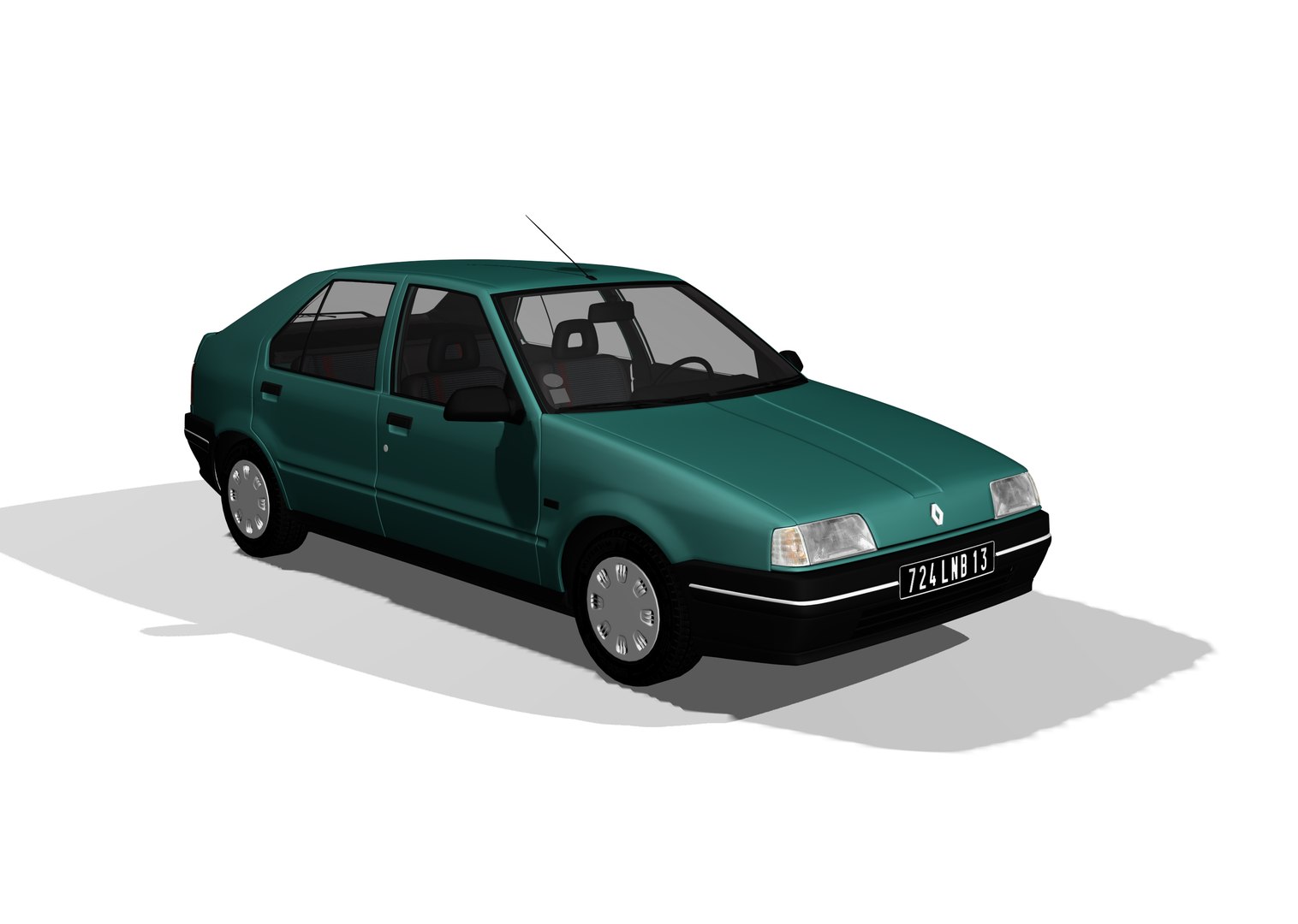 Renault 19 TR 3D Model - TurboSquid 2043406