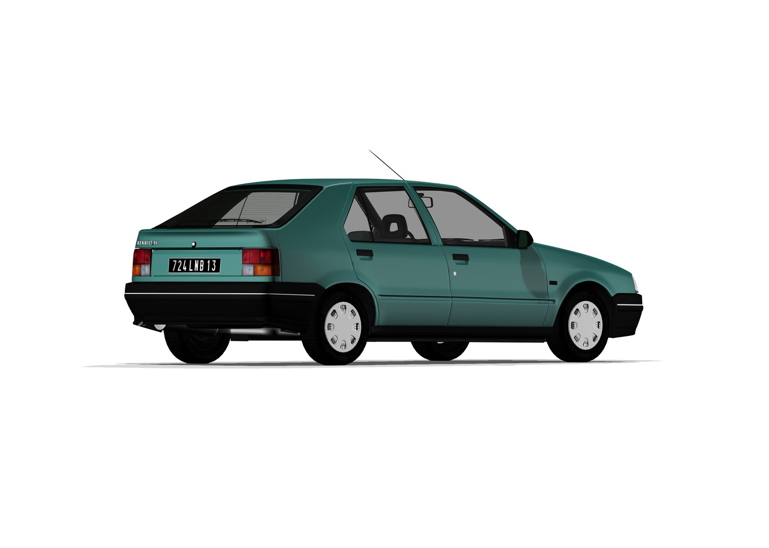 Renault 19 TR 3D Model - TurboSquid 2043406