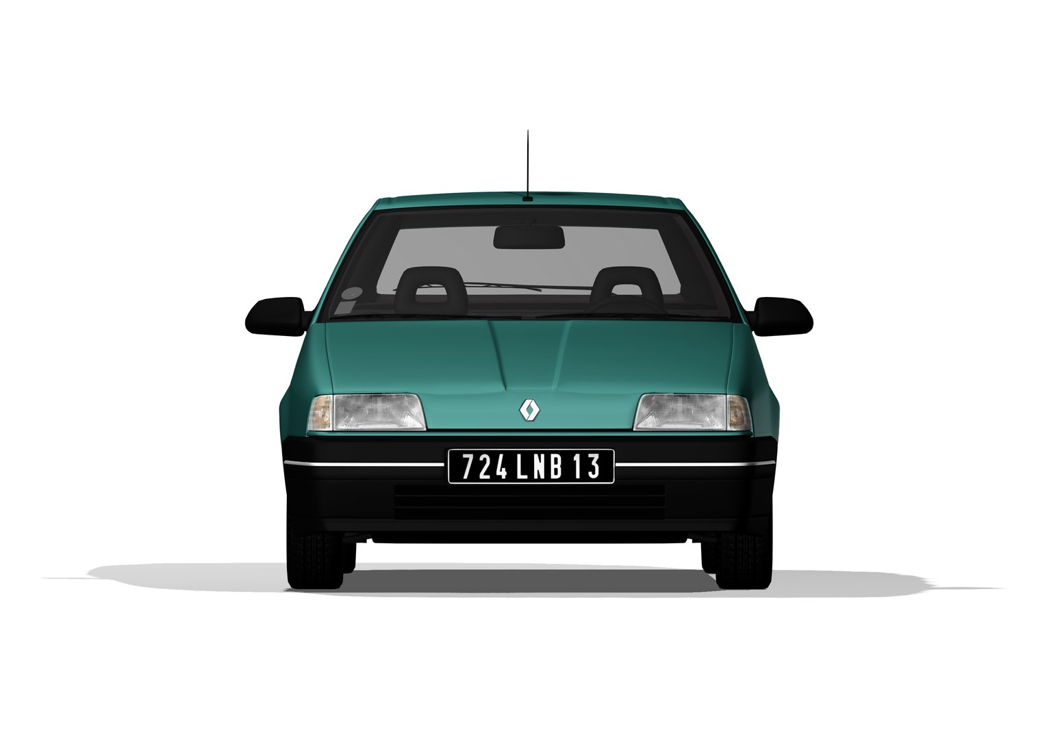 Renault 19 TR 3D Model - TurboSquid 2043406