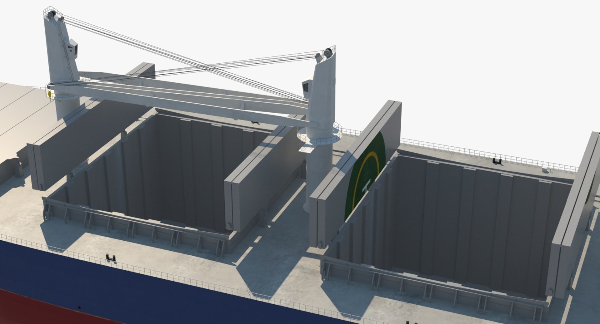 3d Bulk Carrier Ship