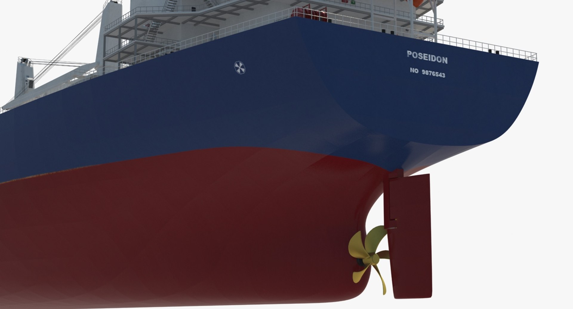 3d Bulk Carrier Ship