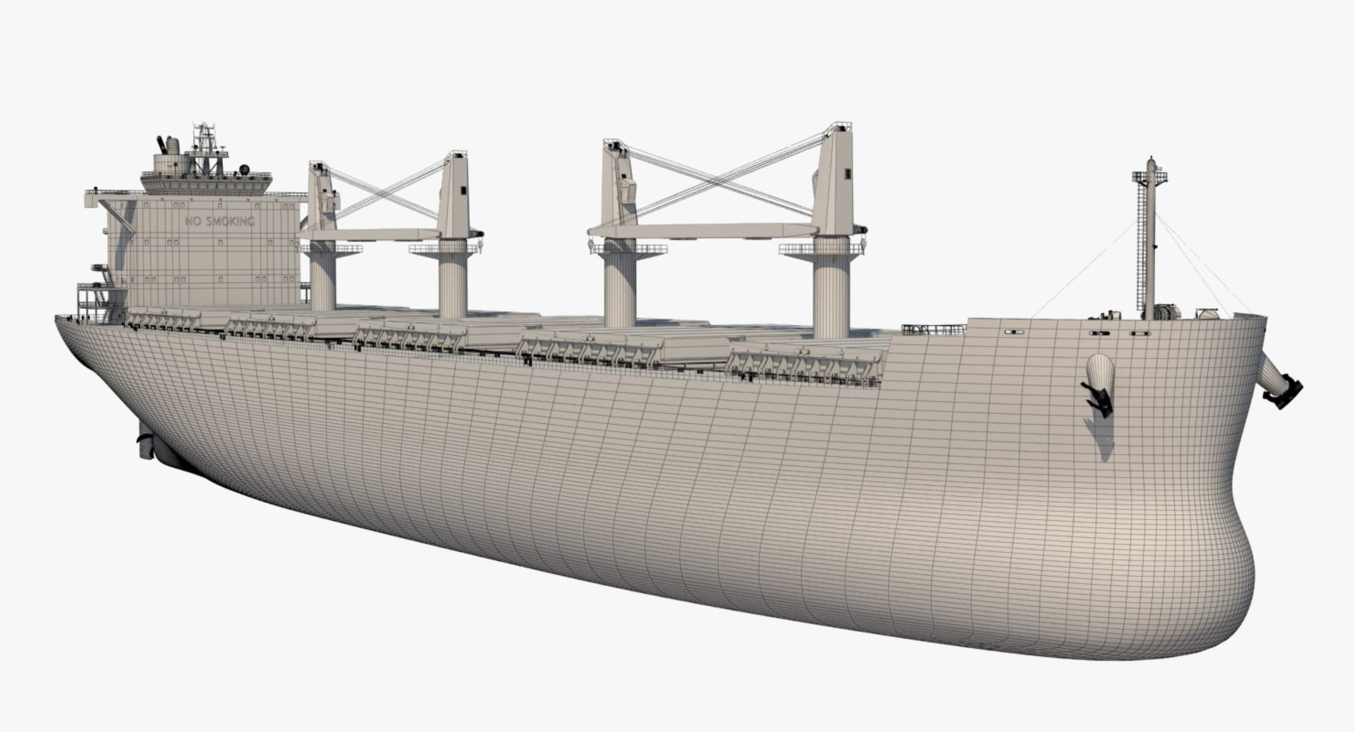 3d Bulk Carrier Ship