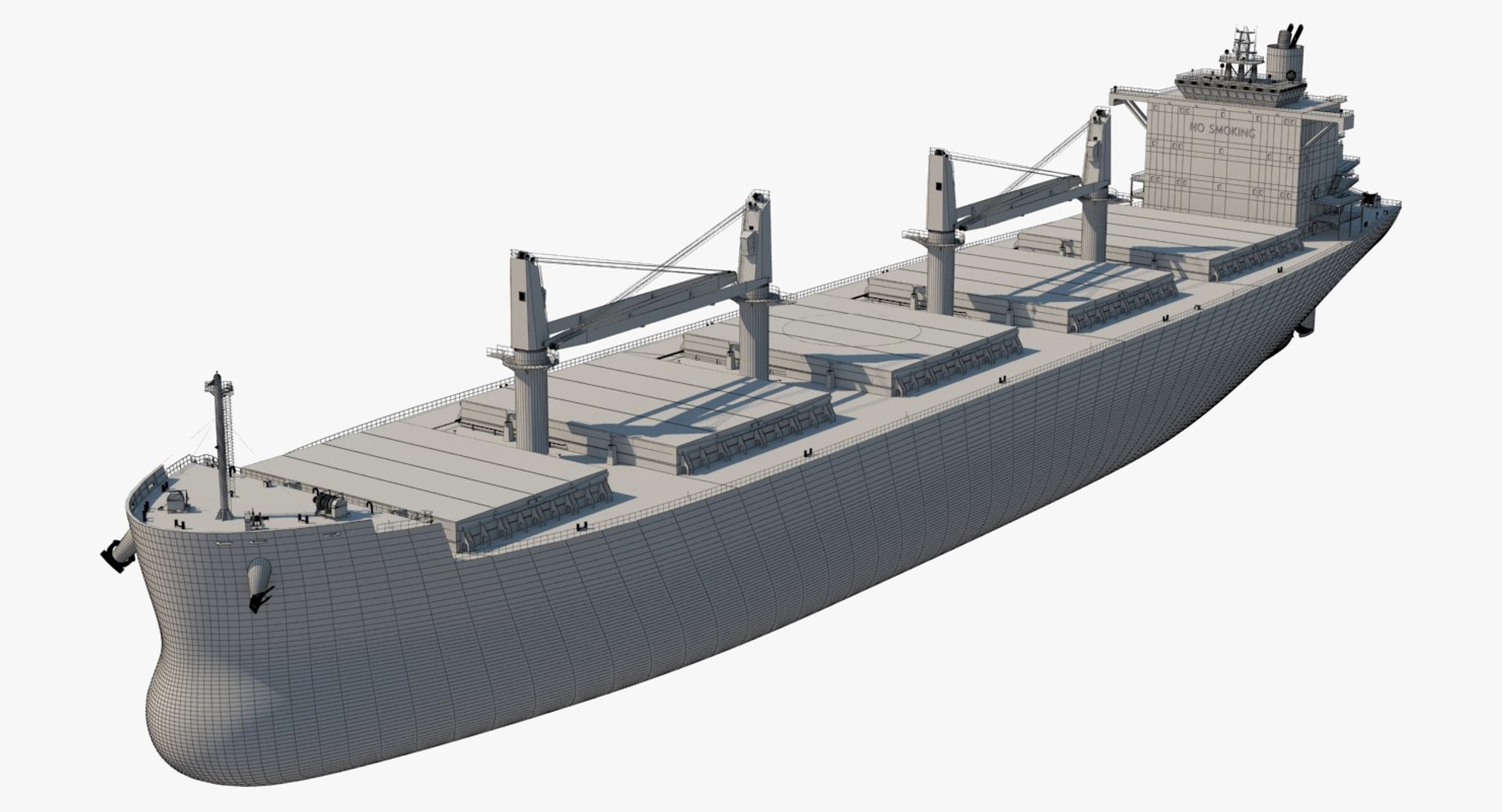 3d Bulk Carrier Ship