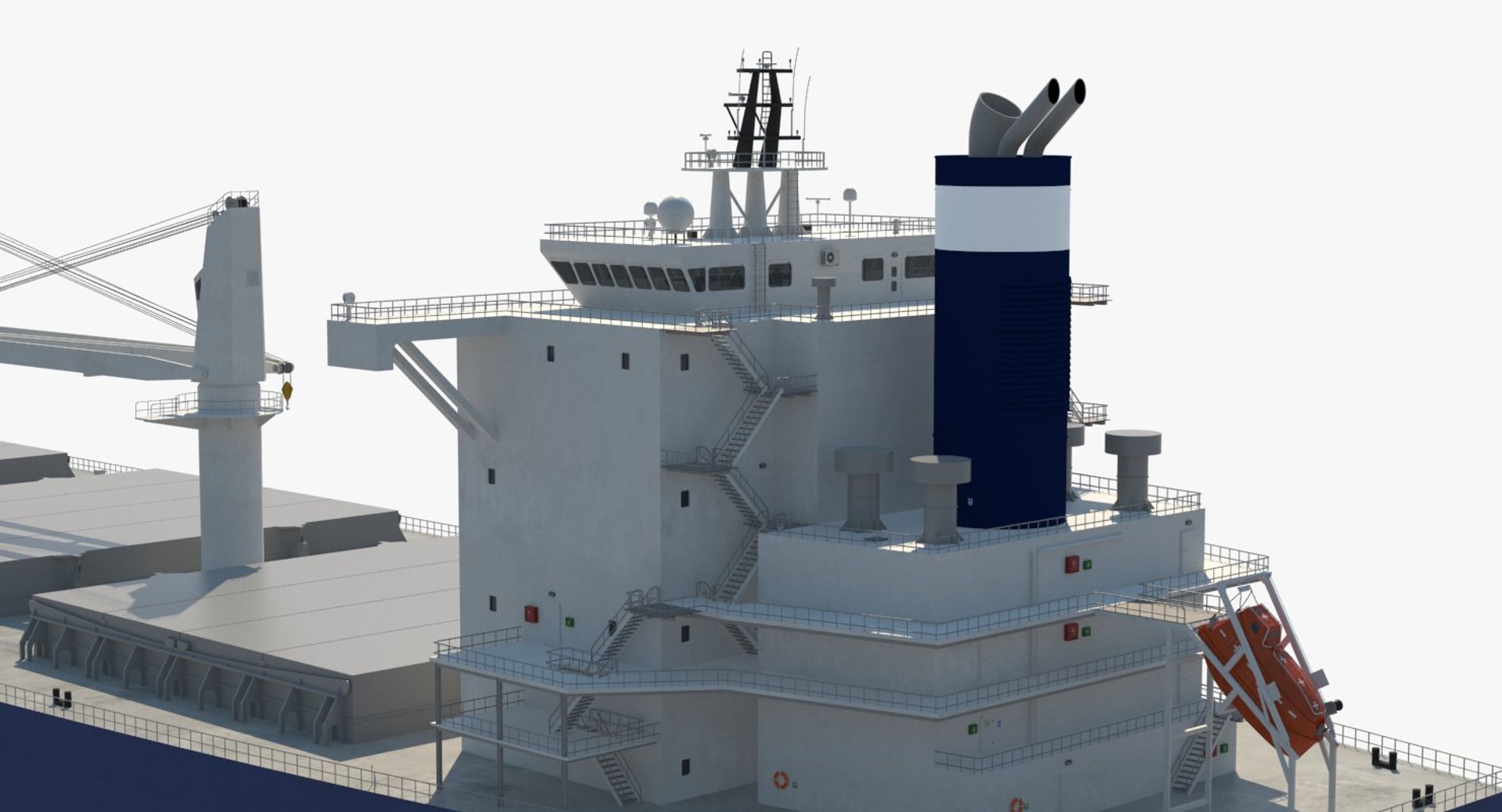 3d Bulk Carrier Ship