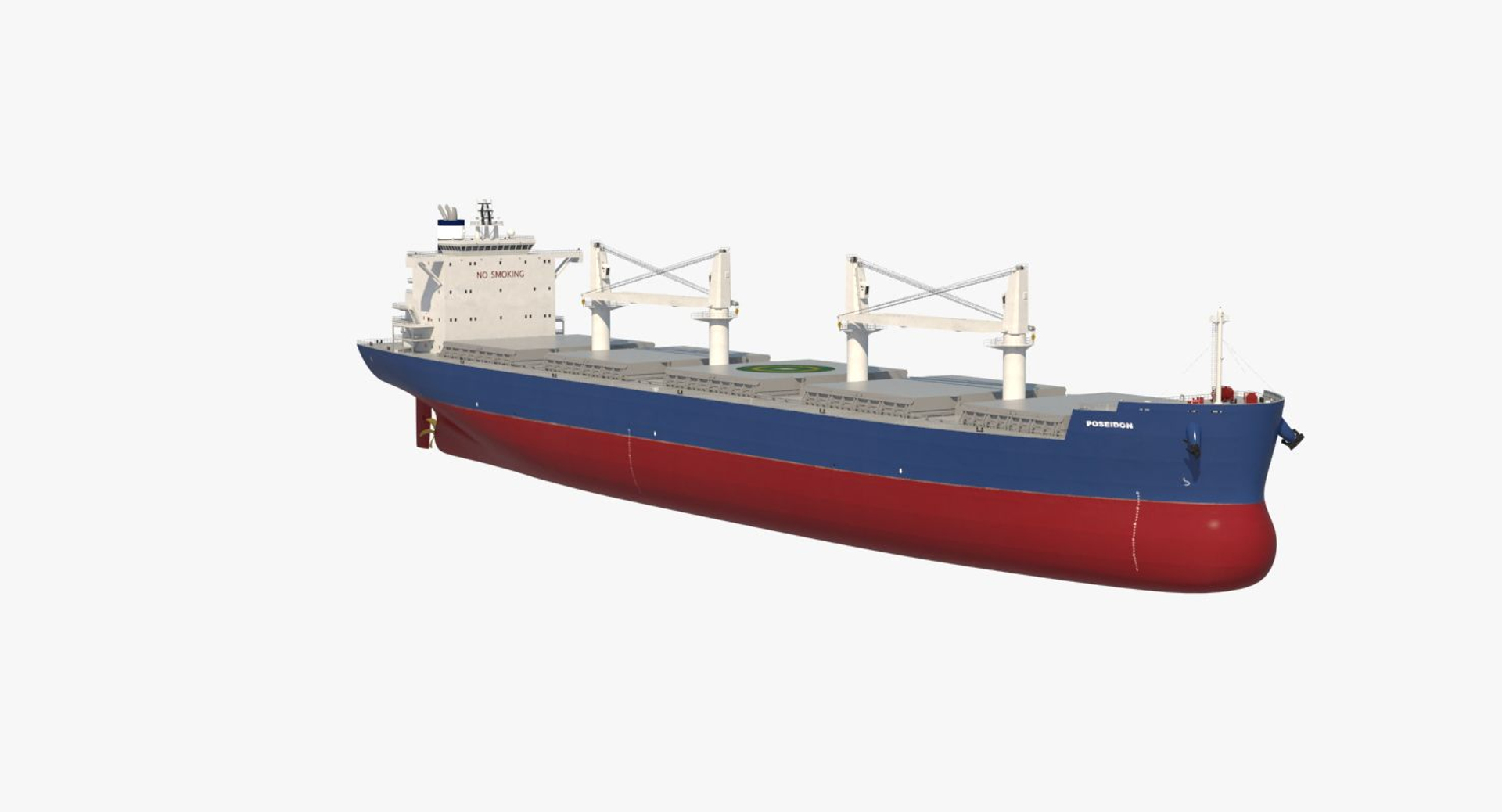 3d Bulk Carrier Ship