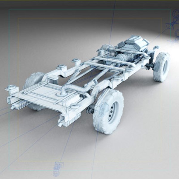 3d 4x4 chassis