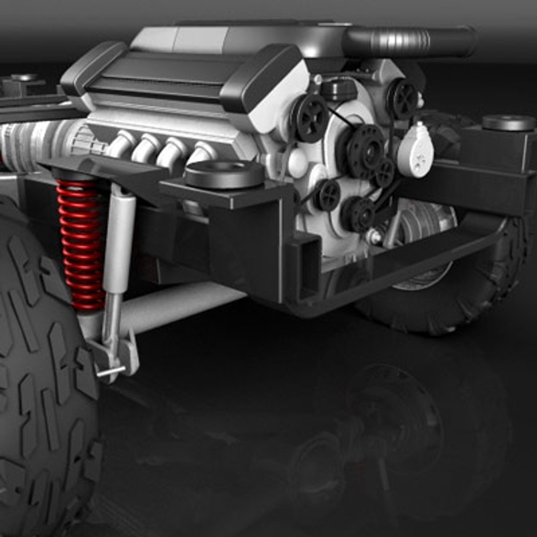 3d 4x4 chassis
