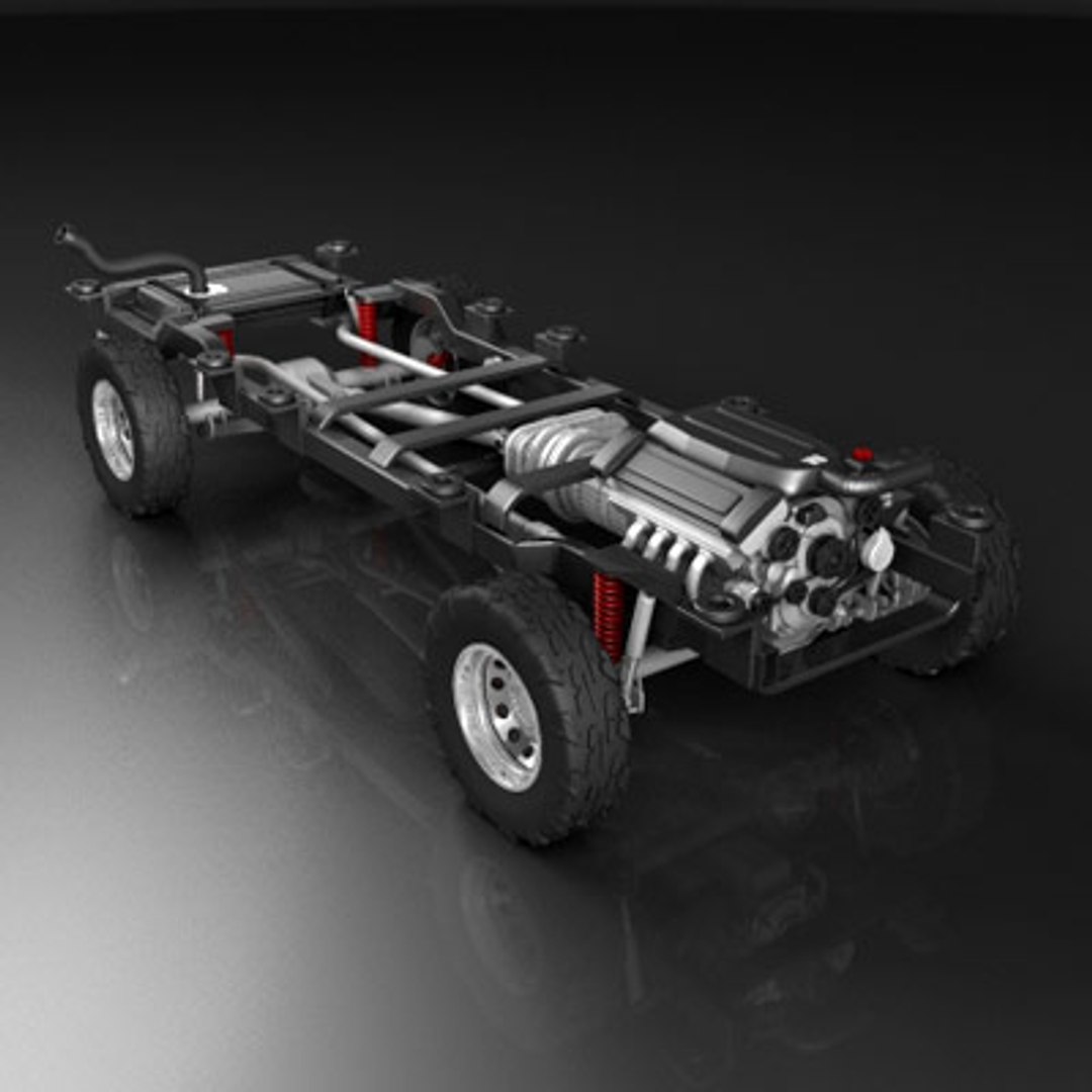 3d 4x4 chassis
