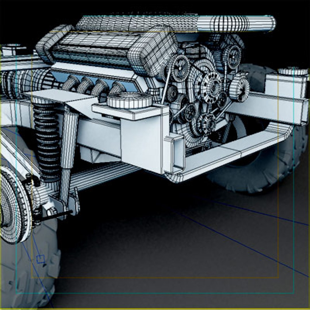 3d 4x4 chassis