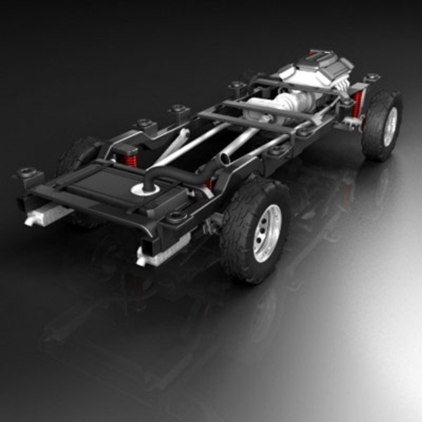 3d 4x4 chassis