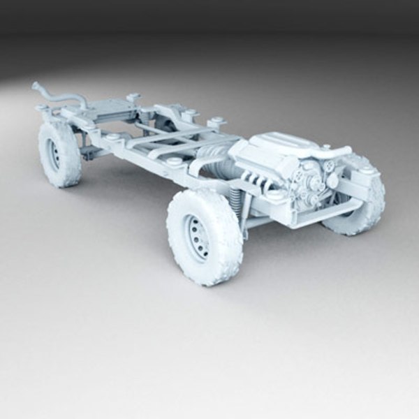 3d 4x4 chassis