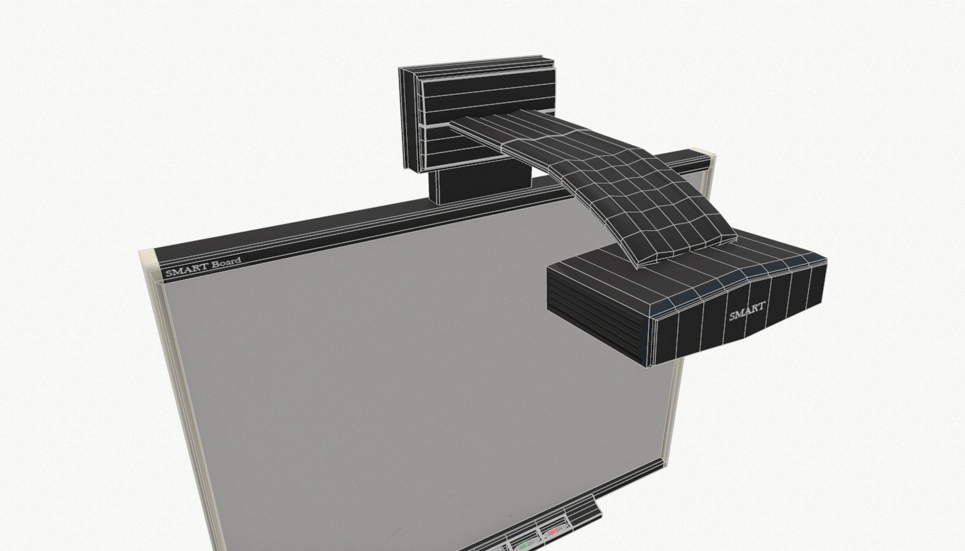 Interactive Smartboard 3d Model