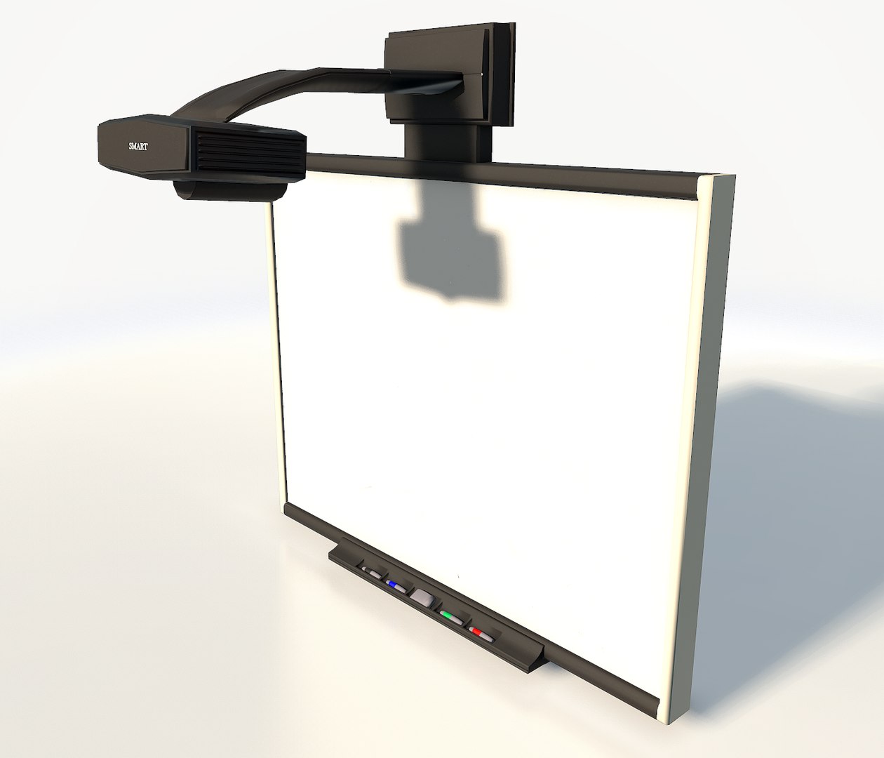 Interactive Smartboard 3d Model