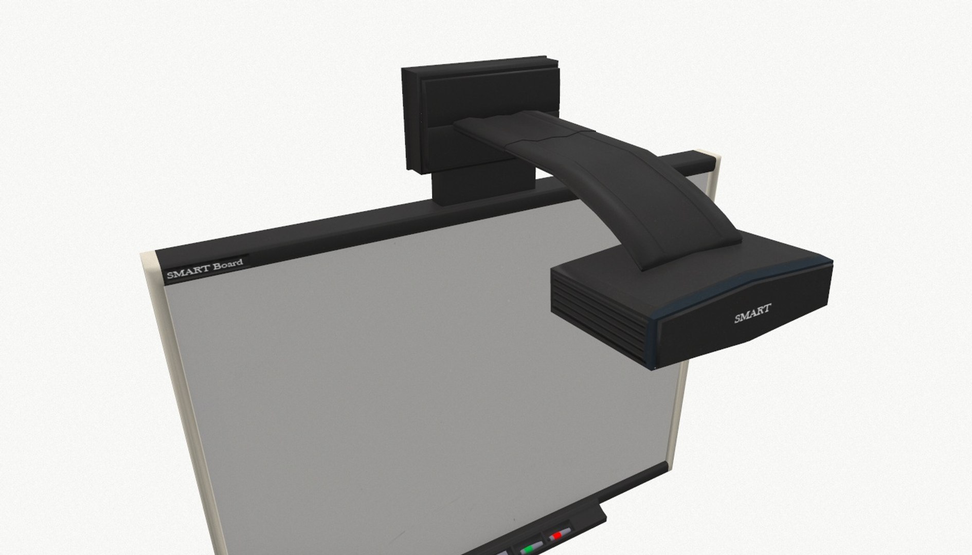 Interactive Smartboard 3d Model