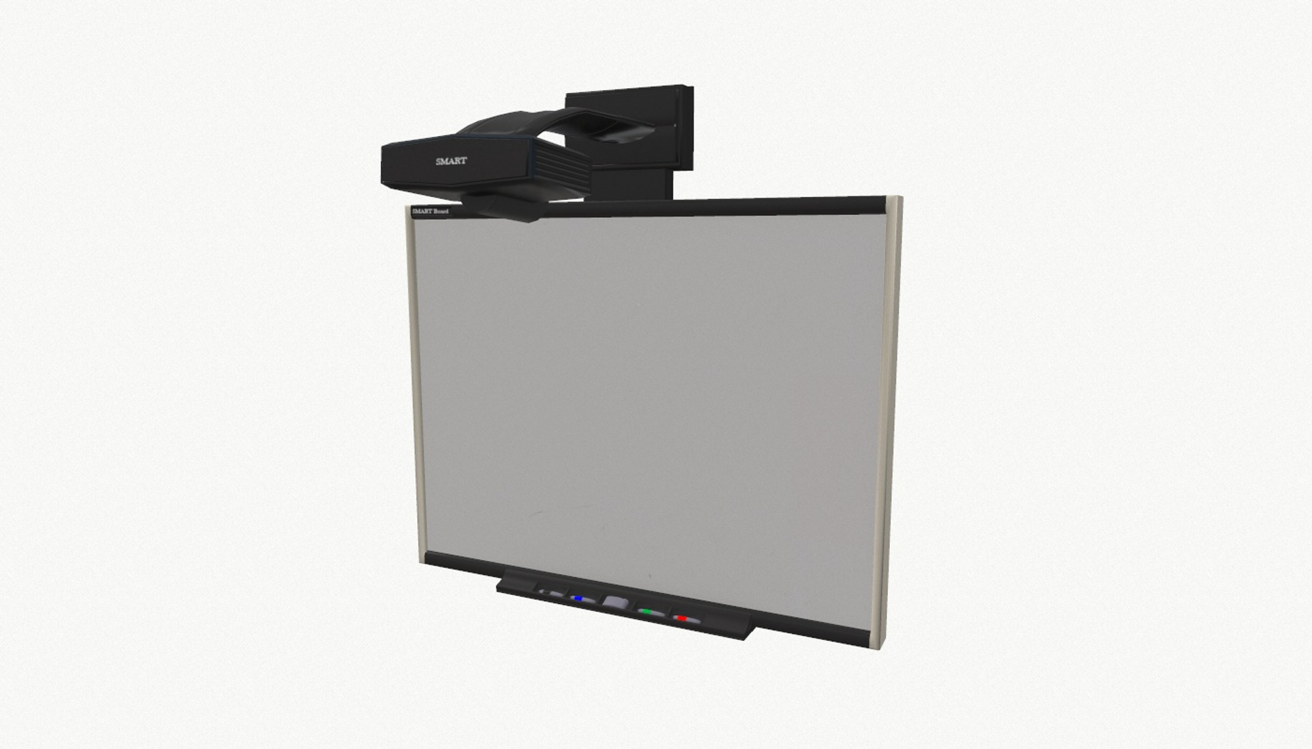 Interactive Smartboard 3d Model