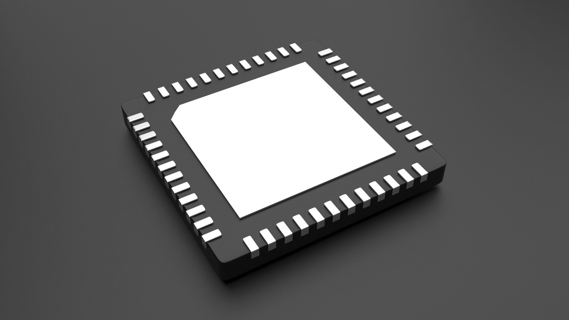 modelo 3d Chip QFN-48 - TurboSquid 2232579