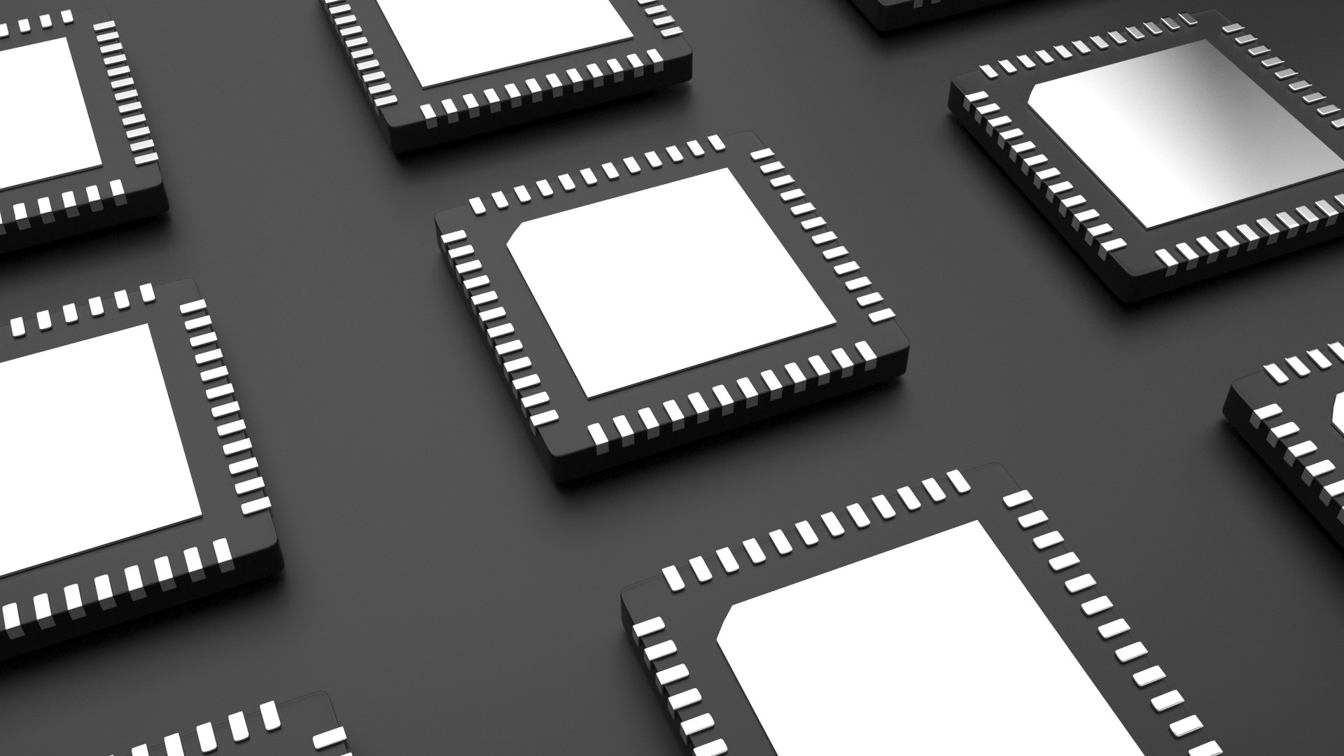 QFN-48 Chip 3D Model - TurboSquid 2232579