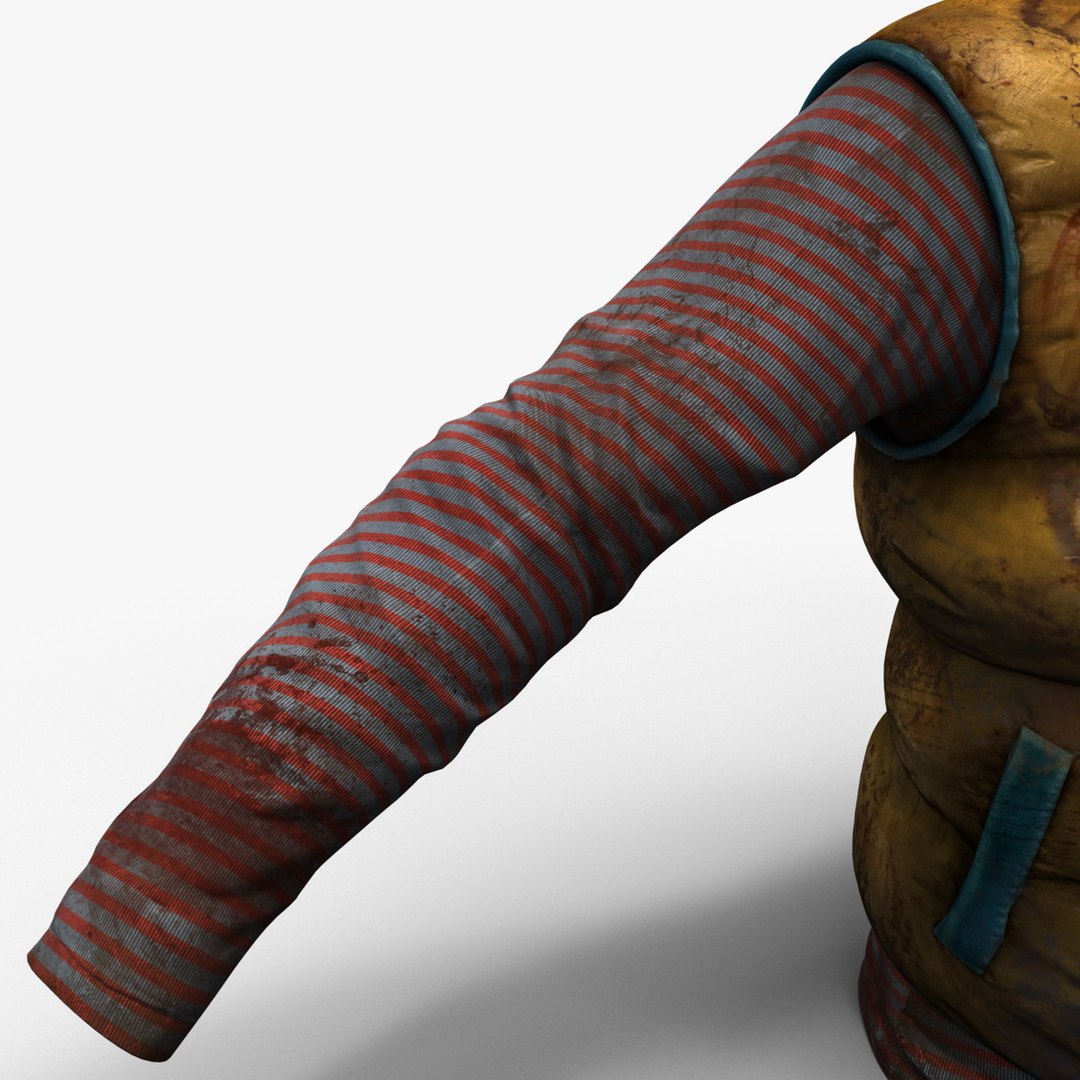 3dsmax blood clothes