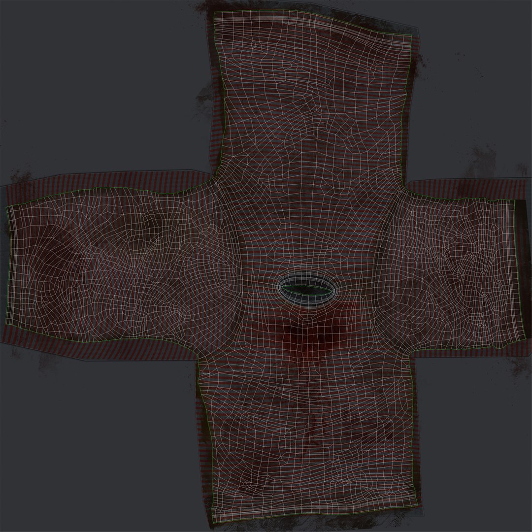 3dsmax blood clothes