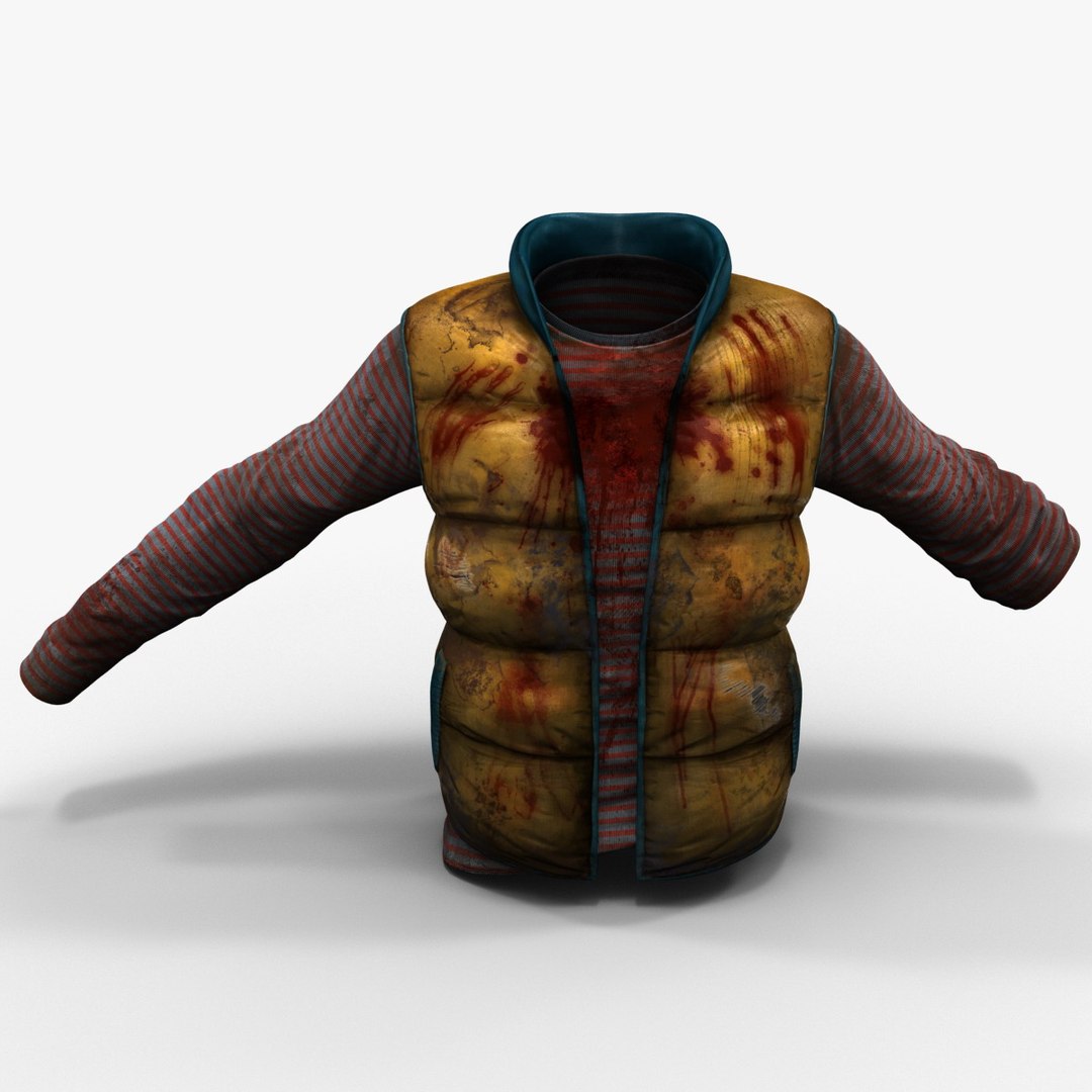 3dsmax blood clothes