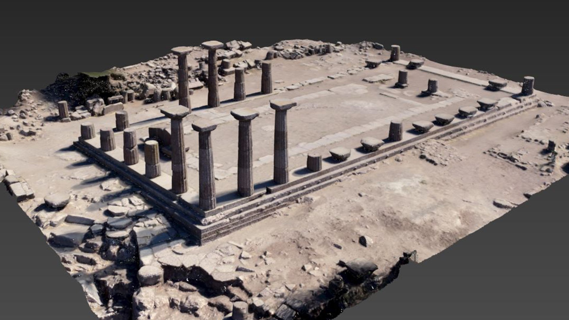 Temple Of Athena 3D Model - TurboSquid 2090613