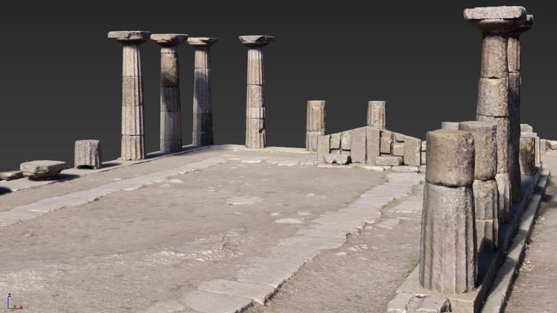 Temple Of Athena 3D Model - TurboSquid 2090613