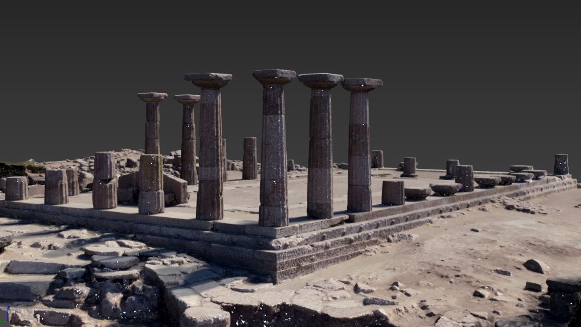 Temple Of Athena 3D Model - TurboSquid 2090613