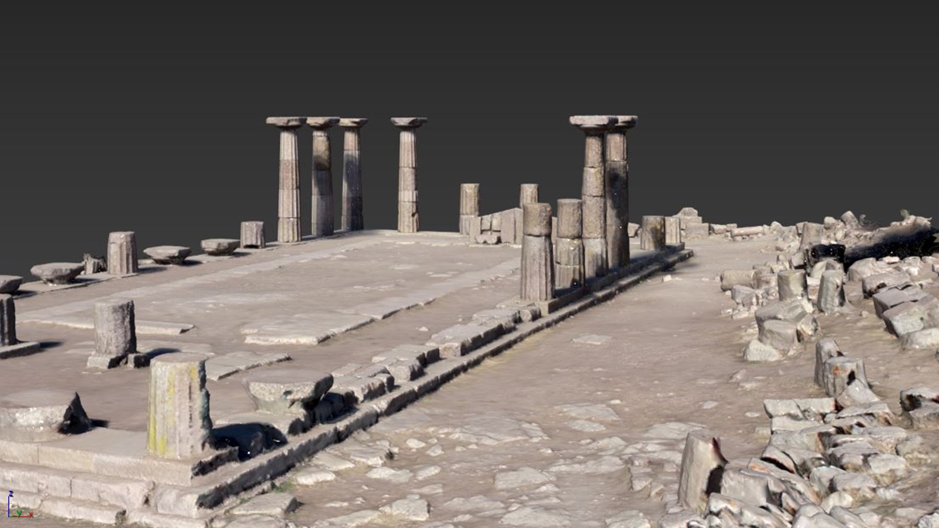 Temple Of Athena 3D Model - TurboSquid 2090613