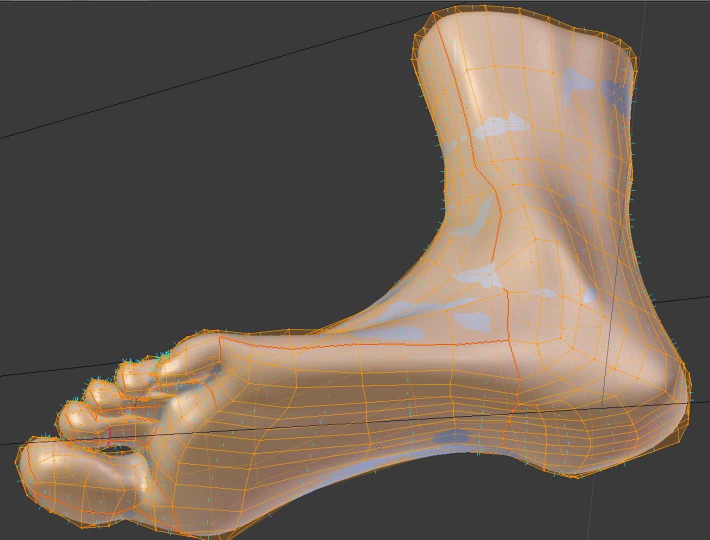 3D Model Female Foot - TurboSquid 1176743