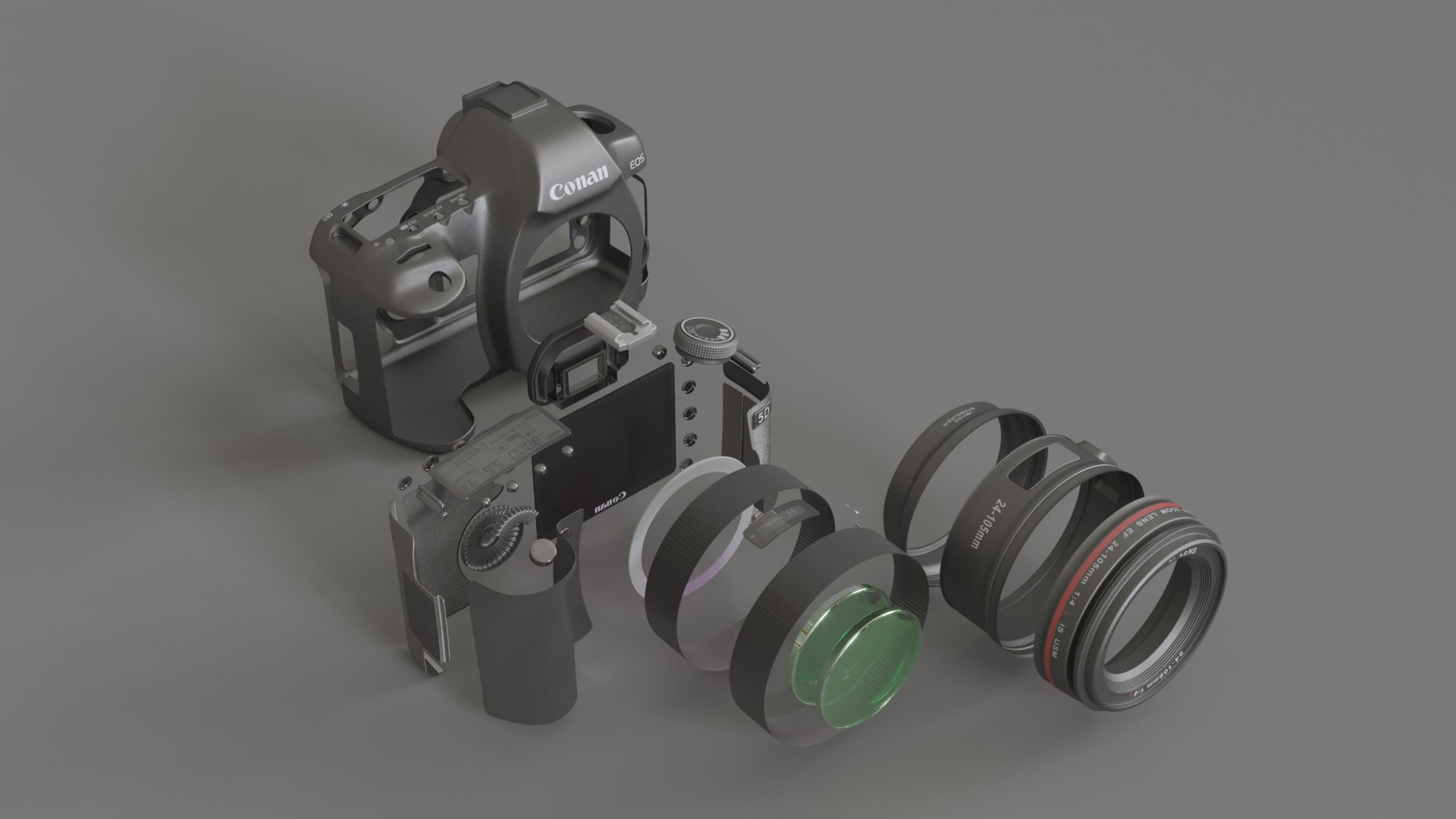 3D Conan Camera 5d Series Model - TurboSquid 1436816
