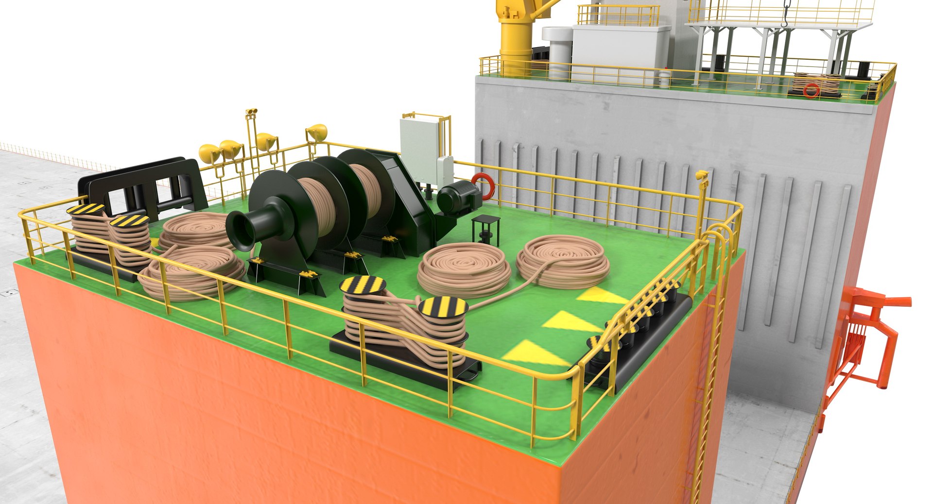 3D black marlin heavy lift model - TurboSquid 1382548