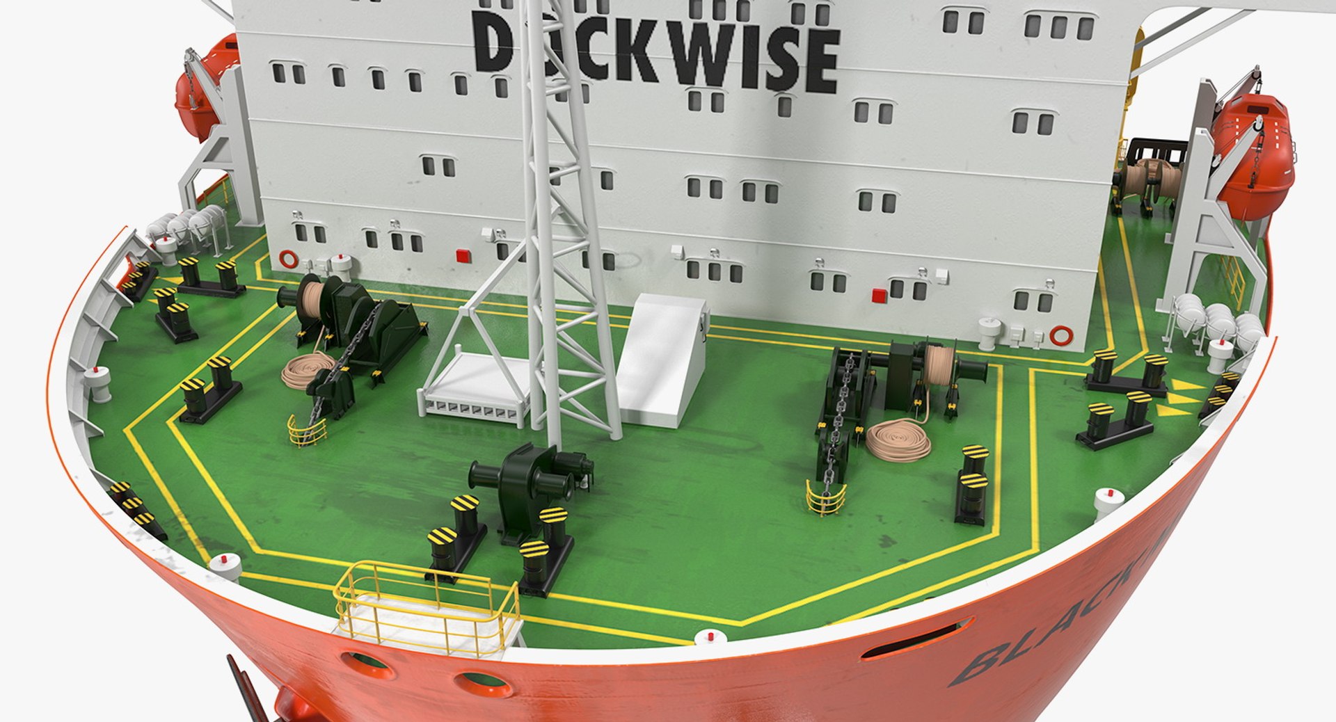 3D black marlin heavy lift model - TurboSquid 1382548