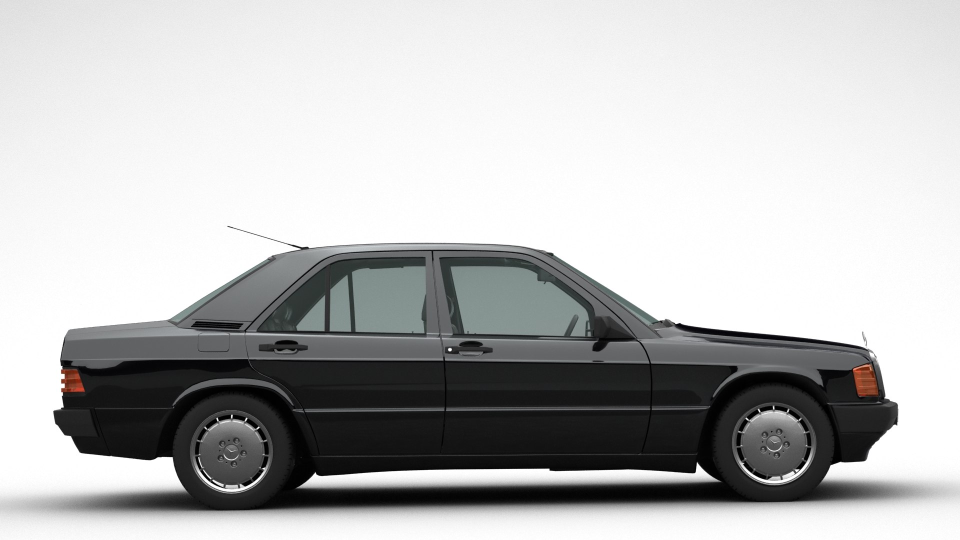 Mercedes Benz 190E 1990 W201 3D Model - TurboSquid 2010148
